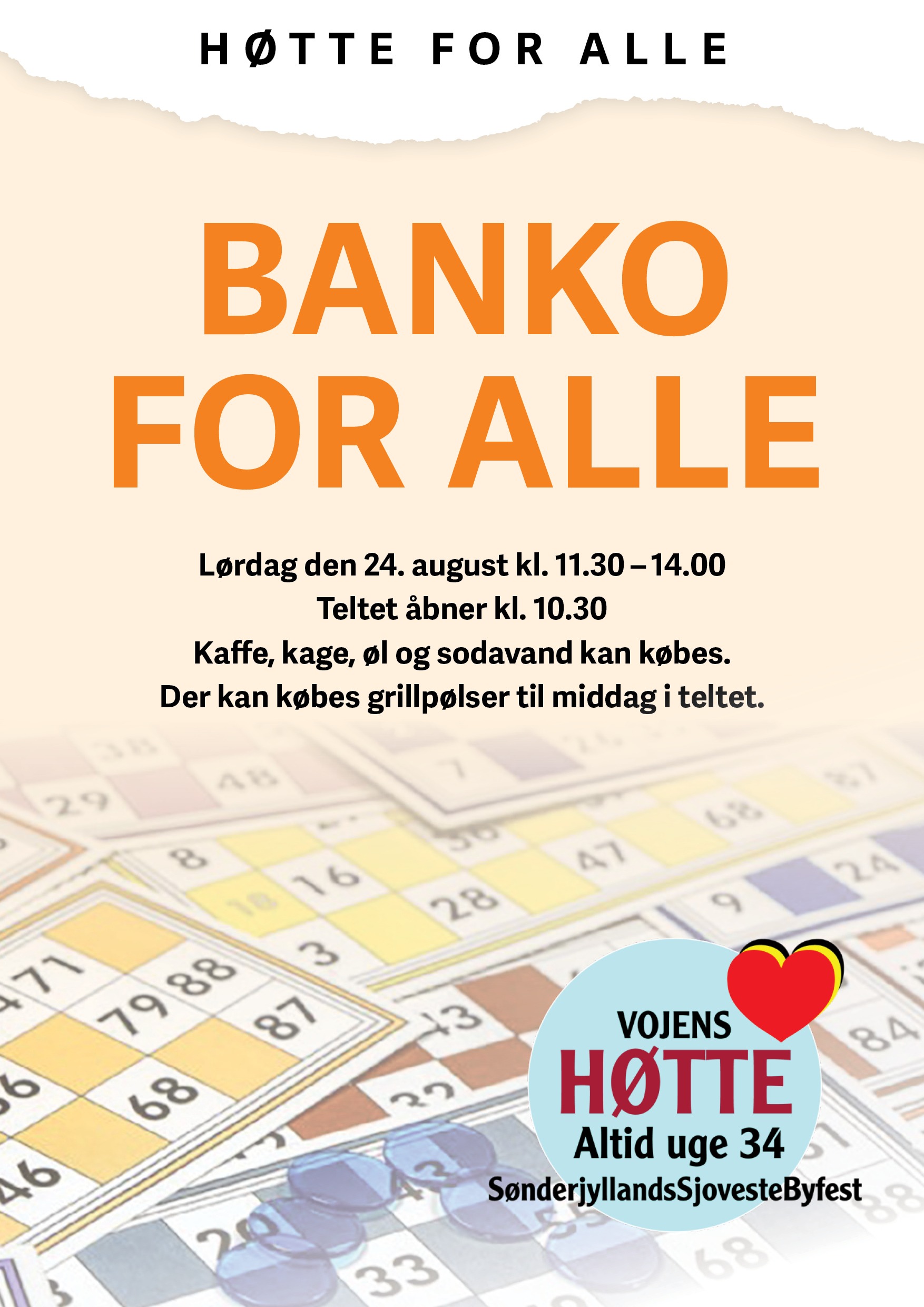 Høtte - Sønder Jyllands Sjoveste byfest - Vojens Høtte